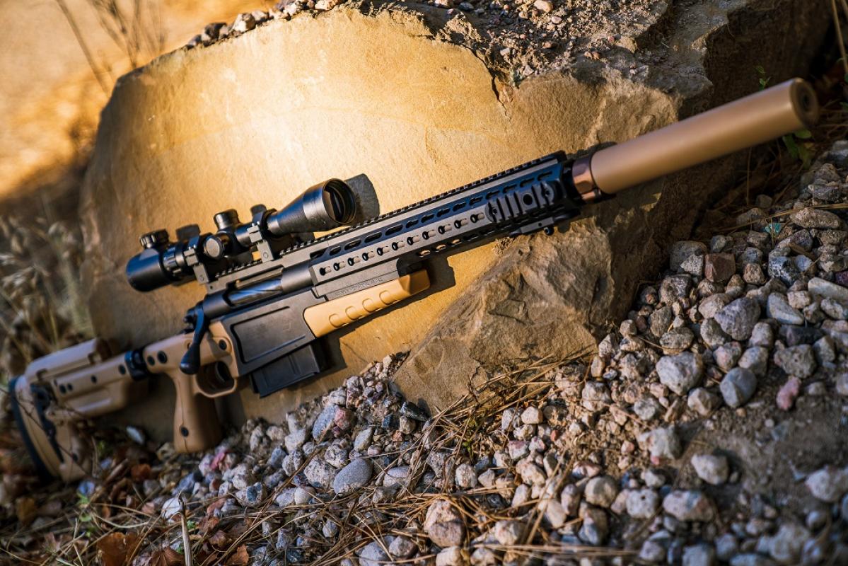 AI MK13 Kompakt Keskin Nişancı Siyah Tan Rengi Airsoft Tüfeği - Polis ...